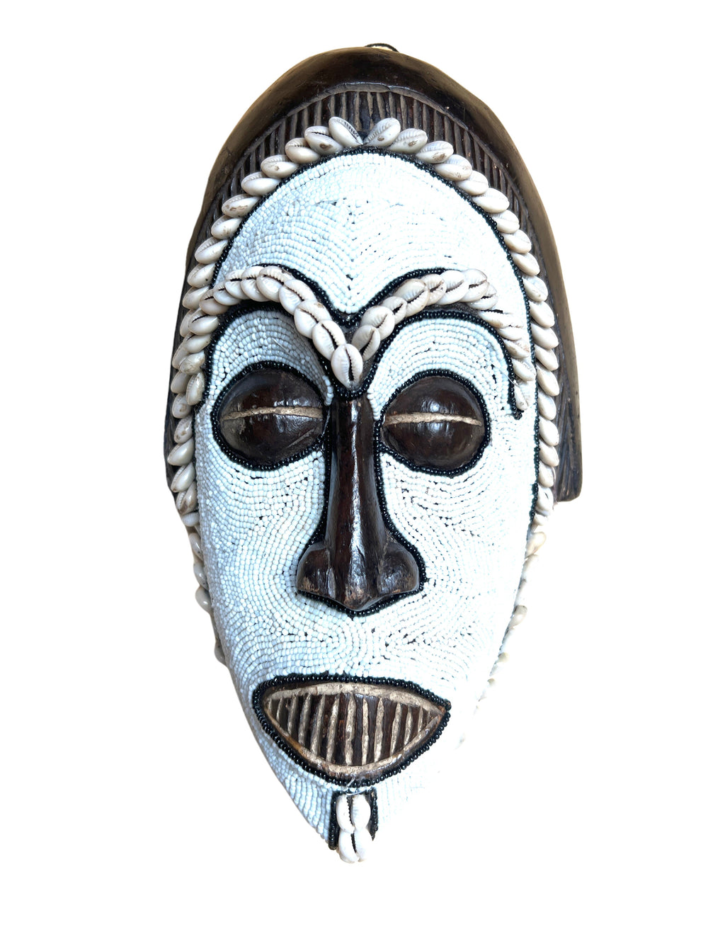 Igbo/Ibo Tribe Beaded Mask | African Angel Art